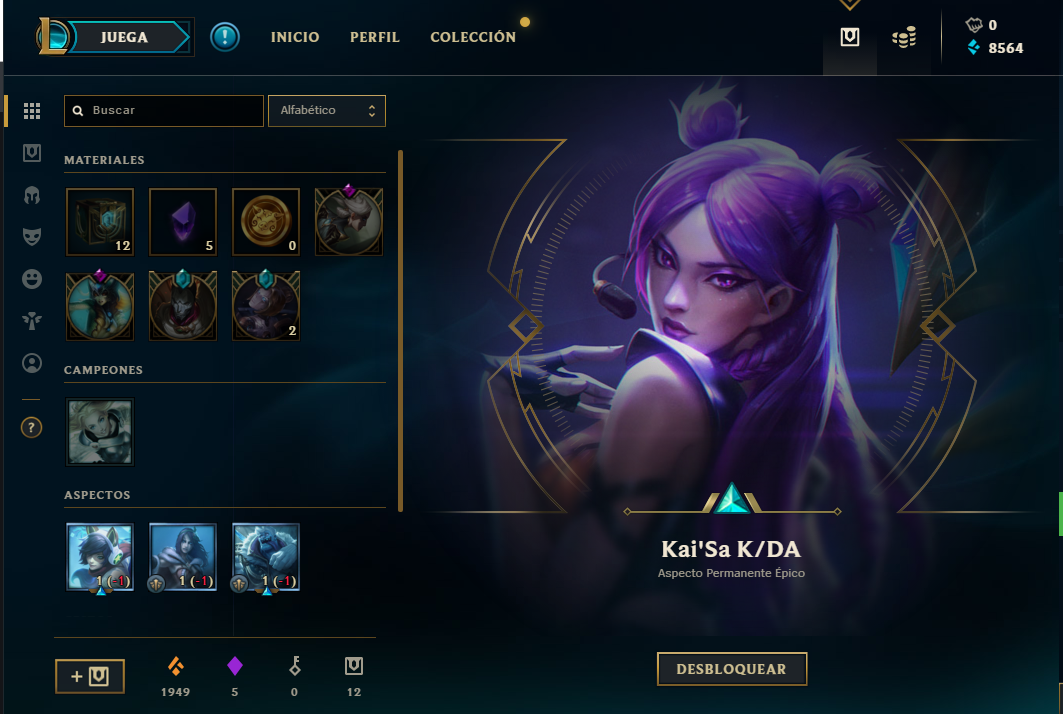 재조합으로 kda 카이사 뜸 - OP.GG