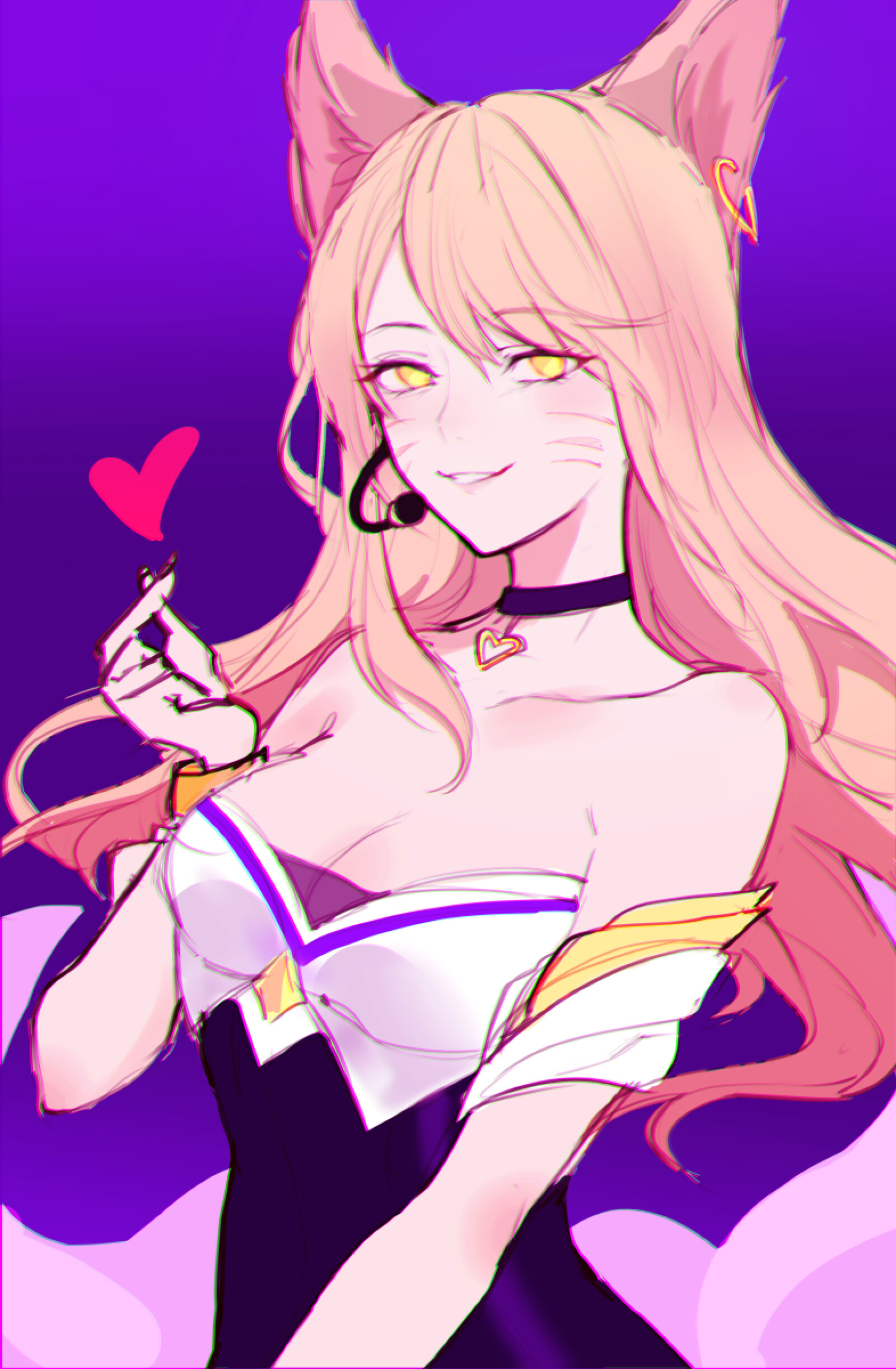 kda아리 그려봤어요 - OP.GG