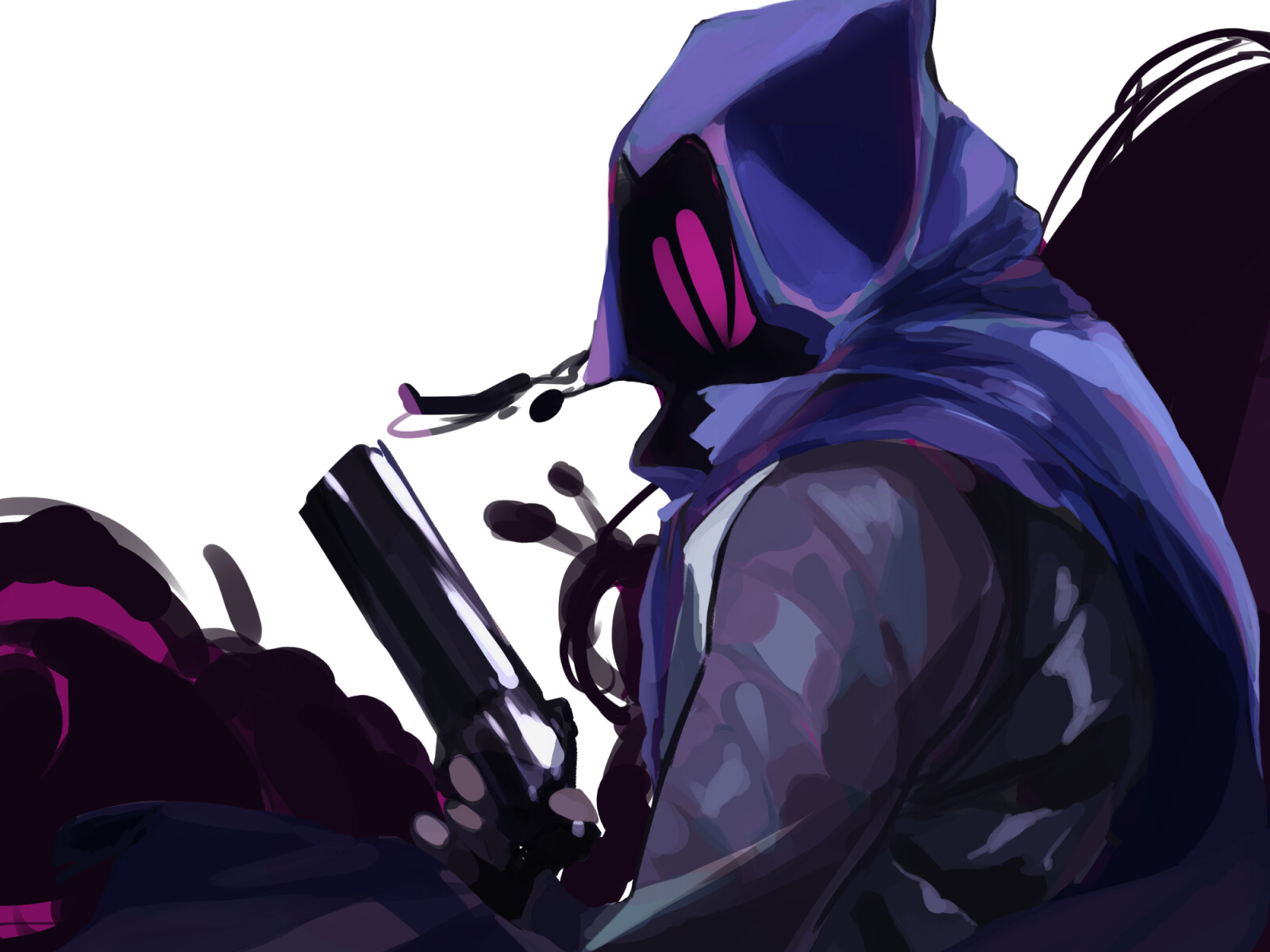 발로란트 오멘 팬아트 그려봤움 - OP.GG