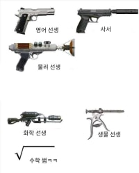 선생들이 쓰는 무기들 ㄷㄷㄷㄷ - OP.GG