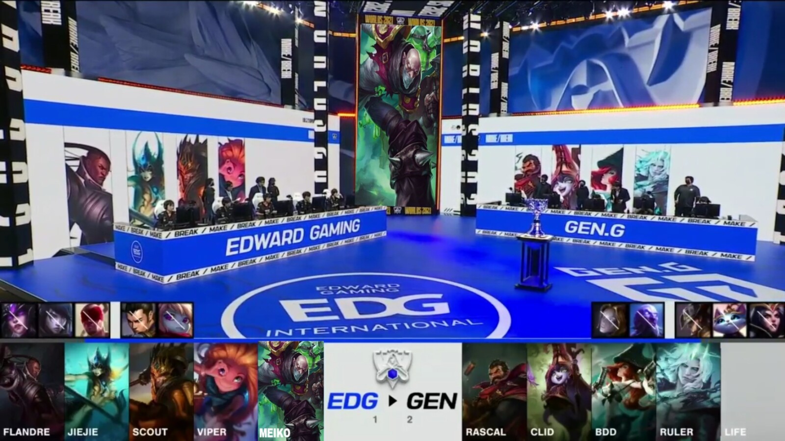 EDG 신지드 조커픽 지린다.. - OP.GG