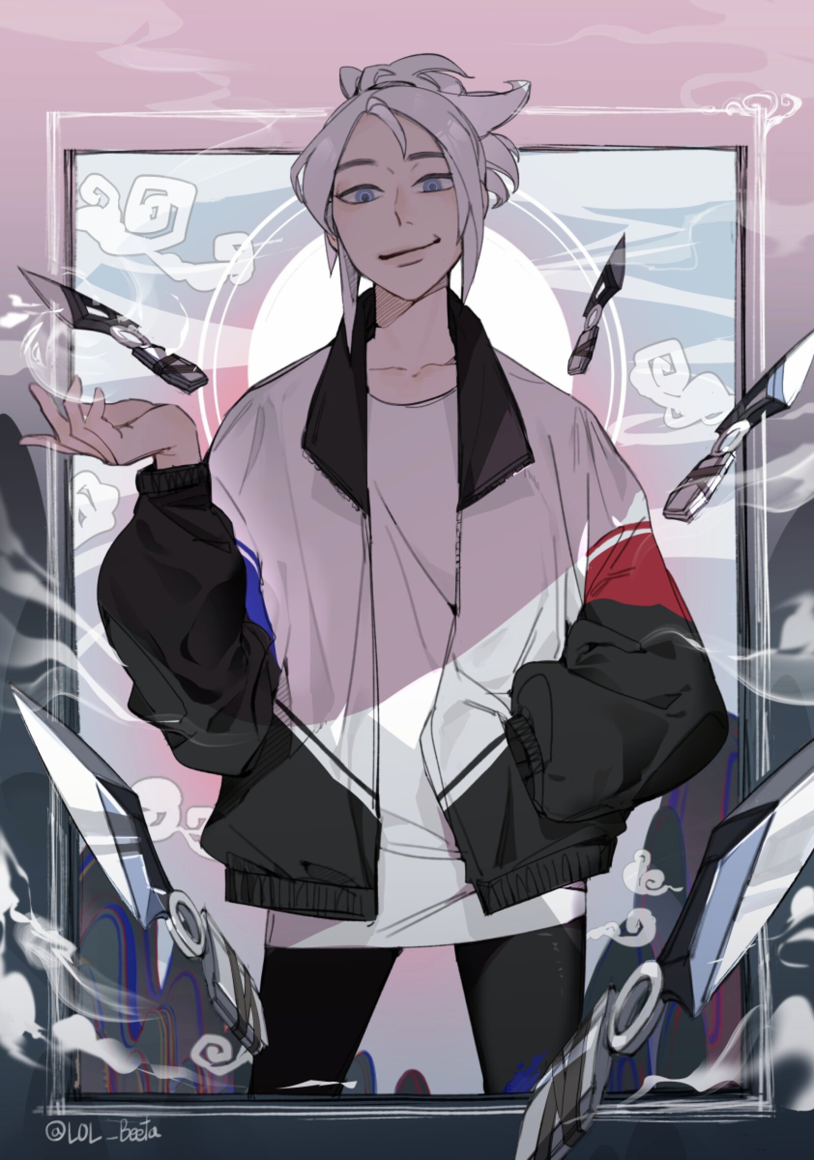 발로란트 제트 팬아트 - OP.GG