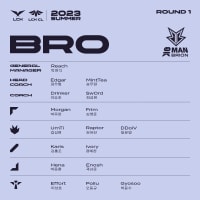 2023 LCK 서머 통합 로스터 공개 - OP.GG