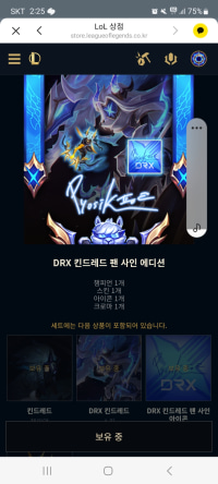 DRX스킨 질렀다 - OP.GG