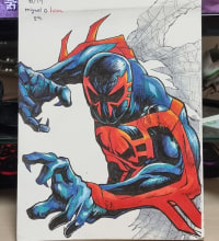 스파이더맨 2099 좀 그려봤노 - OP.GG