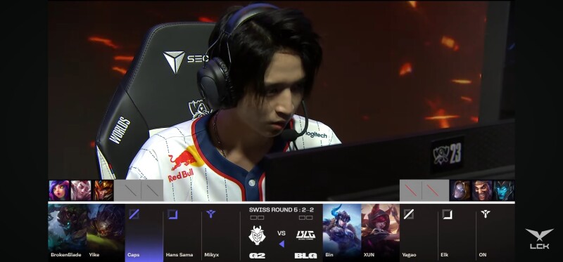 G2한스사마 코그모 등장 - OP.GG